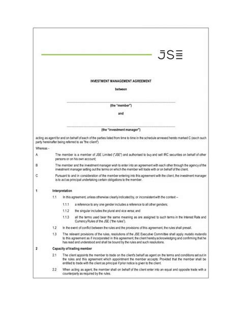 Free 11 Restaurant Investment Agreement Templates In Pdf Ms Word