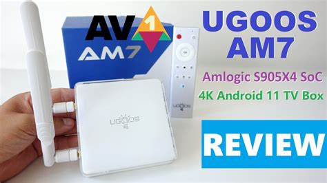 UGOOS AM7 Review: Android 11 TV Box supports 4K AV1 decoding
