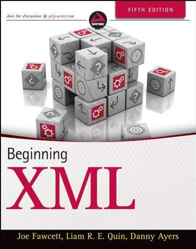 Buy Beginning Xml By Joe Fawcett 2012 07 10 Book Online At Low Prices In India