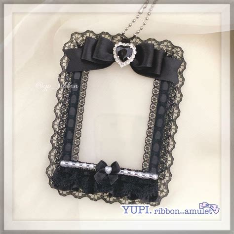 《cb8 10 0》b8 硬質ケースデコ トレカケース チェキ 韓国 黒 ハート メルカリ