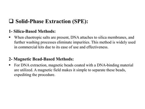 Dna Extraction And Quantification In Forensic Science Pptx Chemistry Science