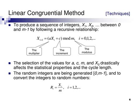 Ppt Chapter 7 Random Number Generation Powerpoint Presentation Free