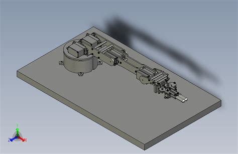 工业机械臂图纸step模型图纸下载 懒石网 工业机械臂图纸step模型图纸下载 懒石网