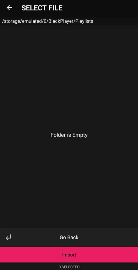 Issue Importing Playlists From Free To Ex Rblackplayer