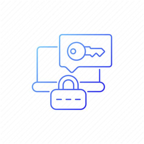 Laptop Password Internet Safety Password Management Online Security Icon Download On Iconfinder