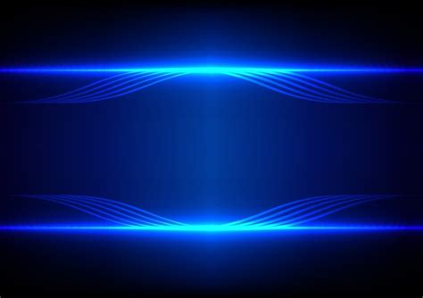 Premium Vector Abstract Line Blue Light Effect Background
