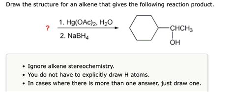 [solved] Draw Structures For The Alkene Or Alkenes That Gives The Course Hero