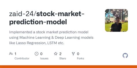 Github Zaid 24 Stock Market Prediction Model Implemented A Stock Market Prediction Model