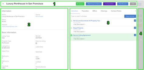 Browser Record Details Propertybase Salesforce Edition