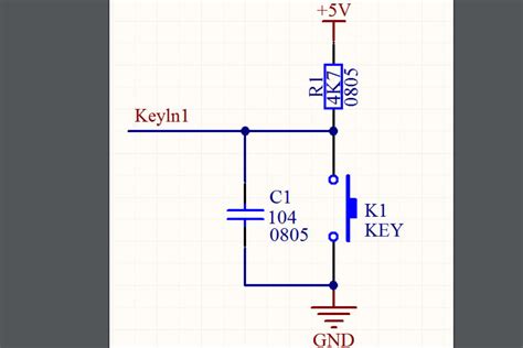 按键消抖电路 按键电路 伤感说说吧