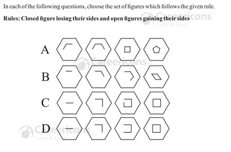 Rule Detection Non Verbal MCQ Test PDF Online Quiz