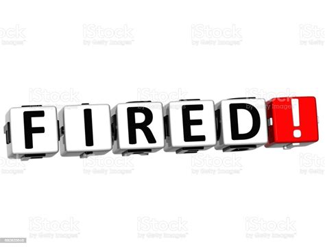 여기에 3d 해 고 버튼 클릭 차단 텍스트 가로세로 낱말퍼즐에 대한 스톡 사진 및 기타 이미지 가로세로 낱말퍼즐 개념 거절 Istock