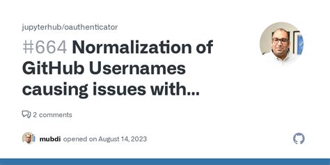 normalization of github usernames causing issues with system usernames
