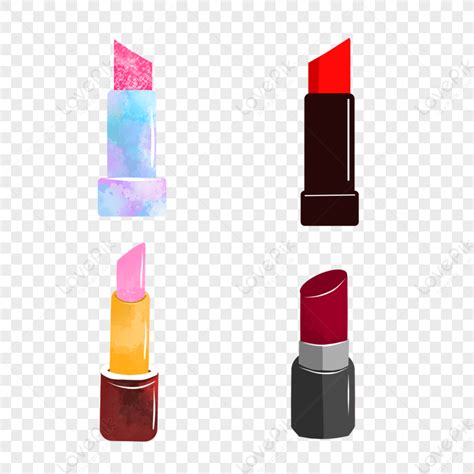 붉은 색 그라디언트 립스틱 선물 손으로 그린 핑크 발렌타인 데이 520 Png 일러스트 무료 다운로드 Lovepik