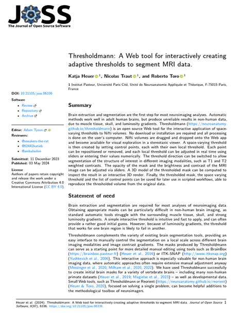 Mri Data Pdf Image Segmentation Brain