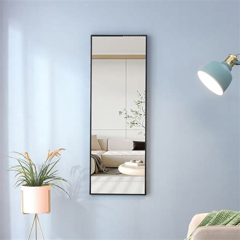 Ebern Designs Full Length Mirror Aluminium Alloy Metal Frame Wall