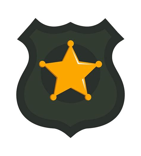 Premium Vector Police Patch Icon