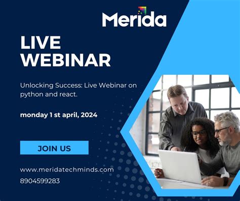 Join Us To Know More Merida Tech Minds