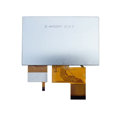 Inch TFT Display Module With PCBA And Touch Panel BIT RGB Interface X Resolution