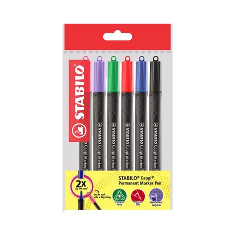 MARCADOR PERMANENTE STABILO CAPPI MARKER PE
