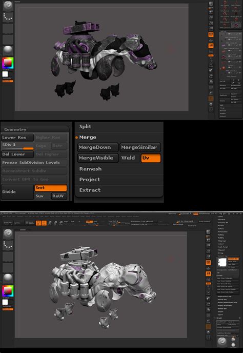 zbrush uv texturing problem — polycount