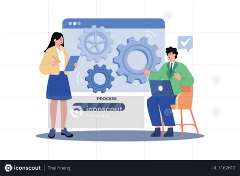 best operations manager streamlining business processes illustration