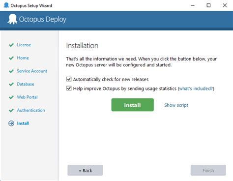 Install Octopus Deploy Server