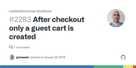 After Checkout Only A Guest Cart Is Created · Issue 2283