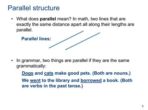 Skills Parallel Structure PPTX