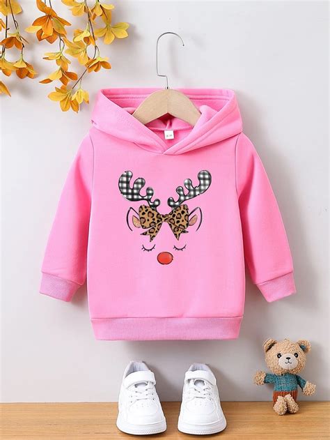 Badu Bg Есенни и зимни детски пуловери с качулка ежедневни поларени горнища за момичета