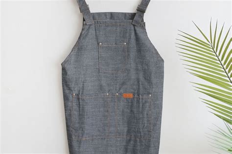 앞치마·주방장갑 라이트 데님 어깨끈 조절 앞치마 스톤데님 Free 사이즈 오늘의집 쇼핑