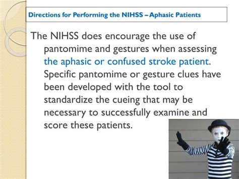 PPT NIH Stroke Scale Assessment Of The Acute Stroke Patient PowerPoint Presentation ID