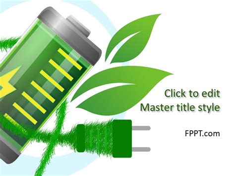 Free Green Energy Powerpoint Template Free Powerpoint Templates
