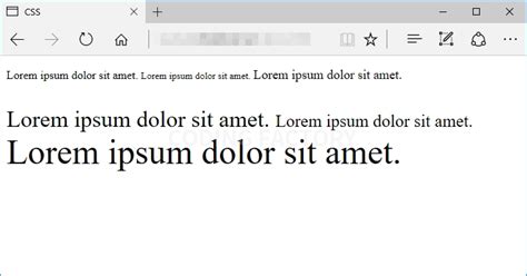 Css Reference Font Size Coding Factory