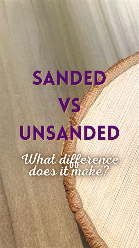 Sanded VS Unsanded Wood Why Sanding Your Wood Is SO Important Wood Turning Wood And Metal