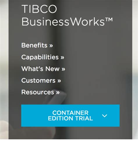 Tibco Businessworks Container Edition Tibco Activematrix