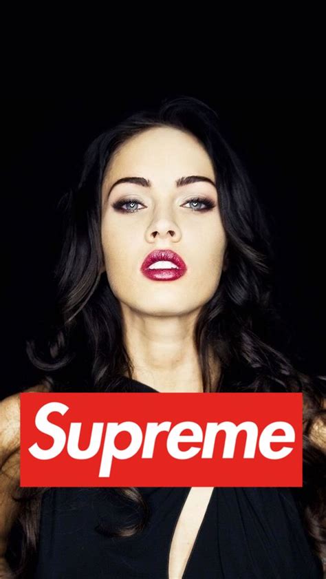 Megan Fox Supreme Supreme Wallpaper Supreme Iphone Wallpaper