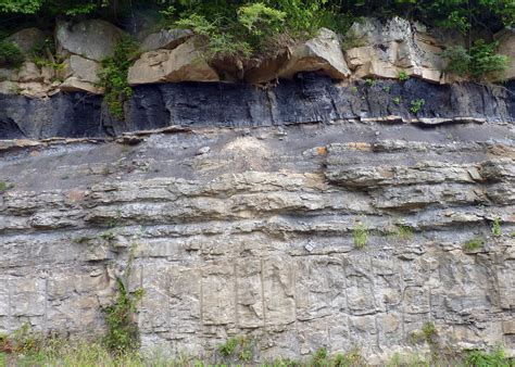 Coal Strata In The Appalachian Plateau The Geology Of Virginia