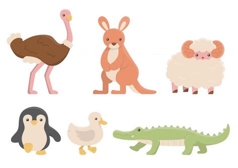 دانلود وکتور های طرح حیوانات متفاوت با پس زمینه رنگ سفید دانلود رایگان فایل لایه باز، Psd