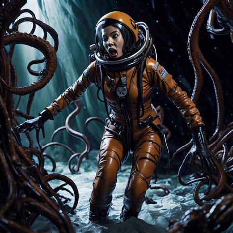 Female Astronaut Tentacles By Lb169 On Deviantart