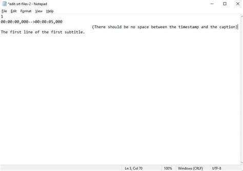 How To Edit The SRT File Online And Offline