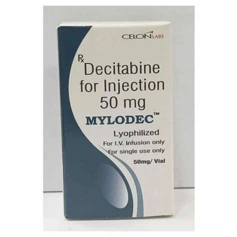 Decitabine Injection 50mg At ₹ 95vial Nagpur Id 2854533733230