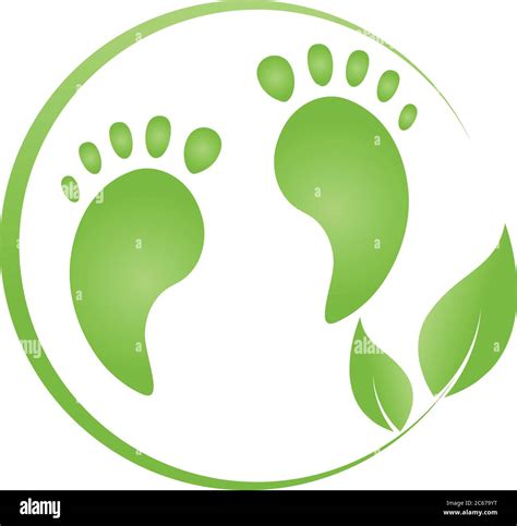Feet Foot Care Massage Logo Stock Vector Image And Art Alamy