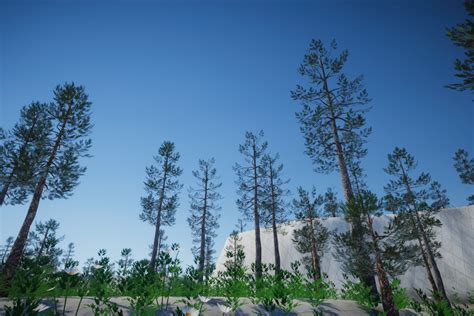 Realistic Pine Tree Pack