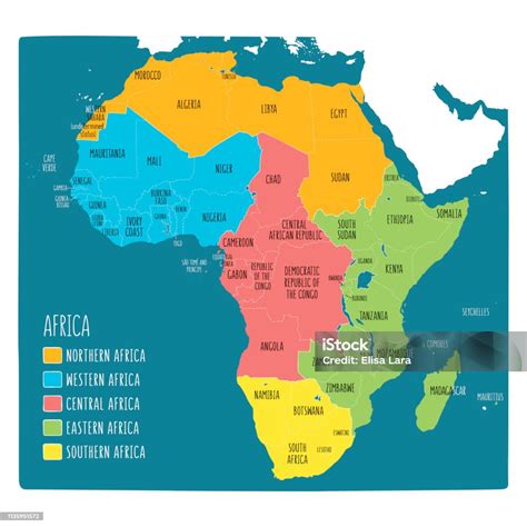 Regional Political Map Of Africa Map Of Africa Africa Maps And
