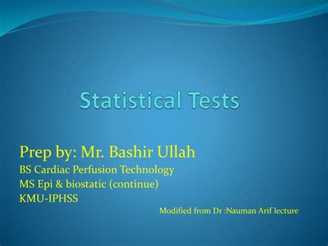 statistical testing pptxstatisctics bachelors ppt
