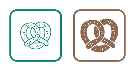 Pretzel Vector Icon 24963724 Vector Art At Vecteezy