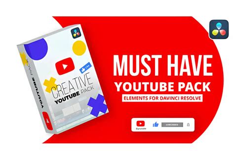 Davinci Resolve Youtube Pack 41 Animated Elements For Stunning Videos 🎥