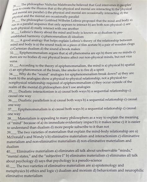PHI 201 Introduction To Philosophy Test 3 Chapter 5 Chegg Com