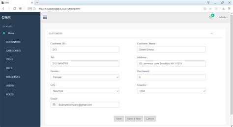 Validate A Data Model By Generating A Web User Interface Softbuilder Blog